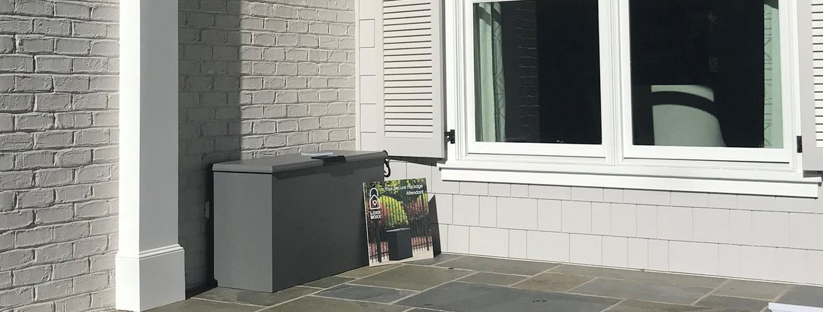 Porch Box For Packages- The Most Advanced Package Delivery Box – Loxx Boxx